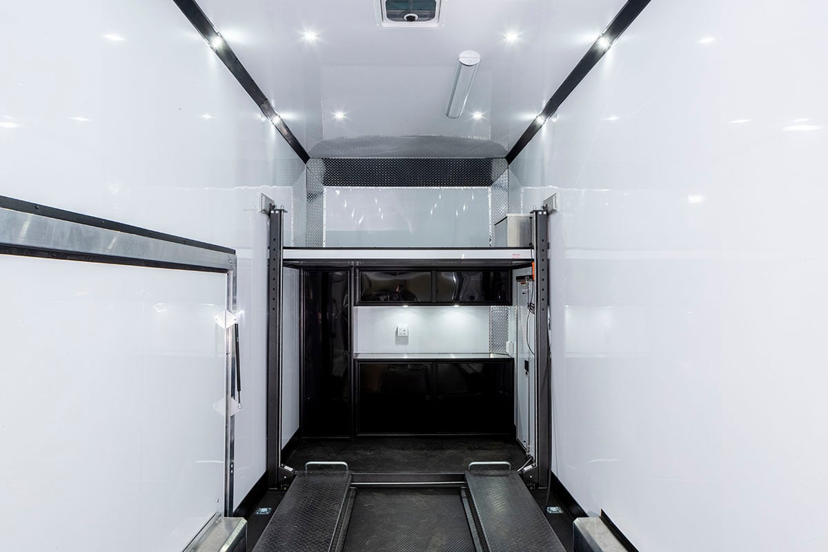 Pinnacle Series Premium Aluminum Enclosed Car Haulers - Mission Trailers