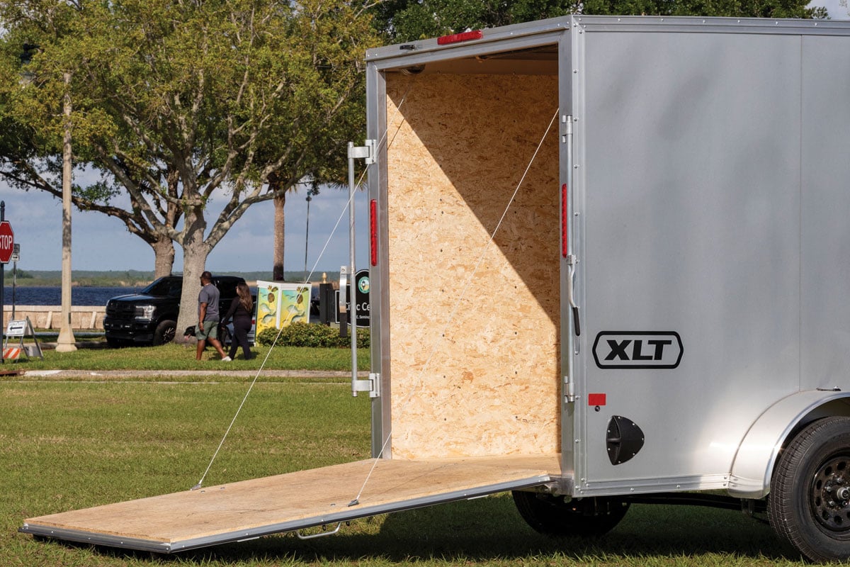XLT Pro Series 6' Wide Enclosed Aluminum Cargo Trailers by EZ Hauler