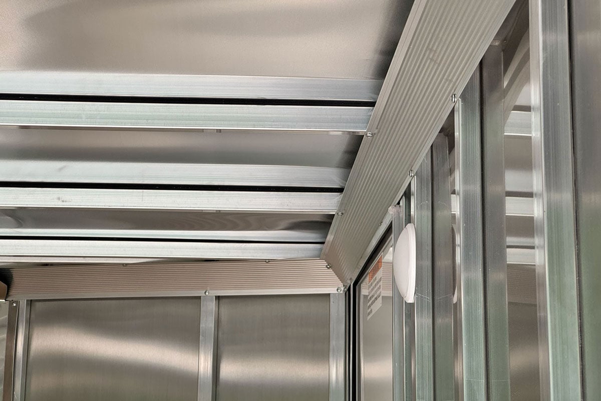 XLT Pro Series 6' Wide Enclosed Aluminum Cargo Trailers by EZ Hauler