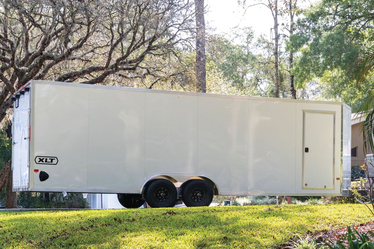 All Aluminum Enclosed XLT Pro Series Car Haulers by EZ Hauler Trailers