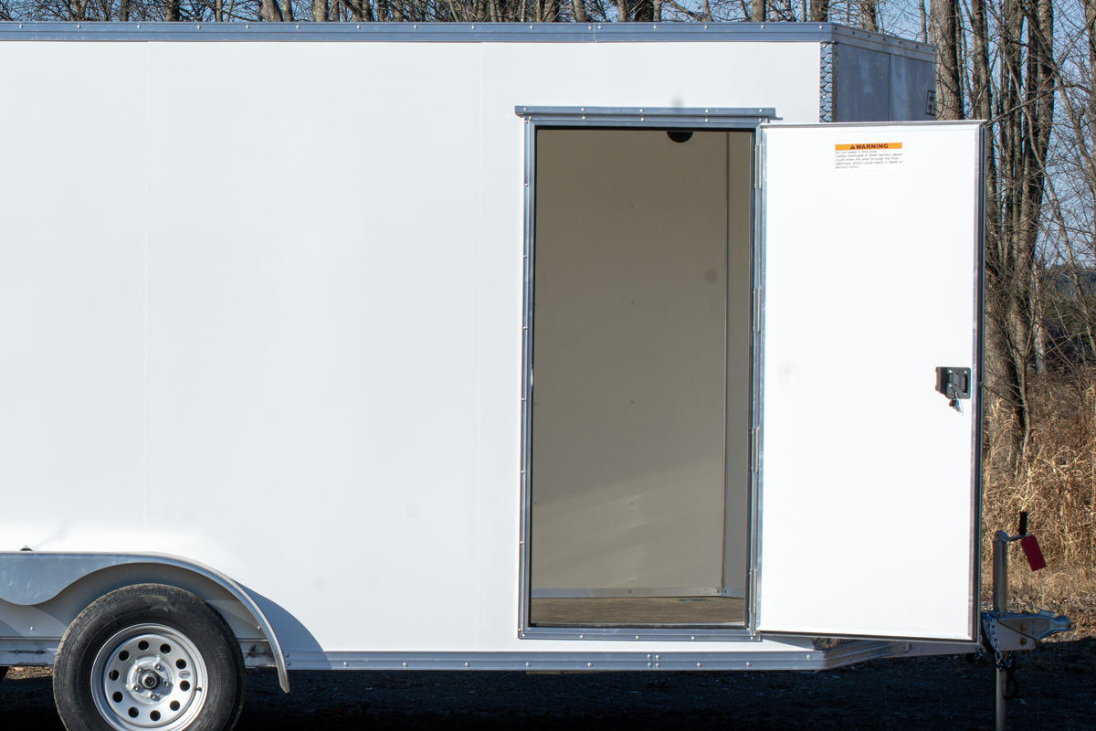 7'4" Wide Enclosed Aluminum Cargo Trailers: EZ Hauler Trailers