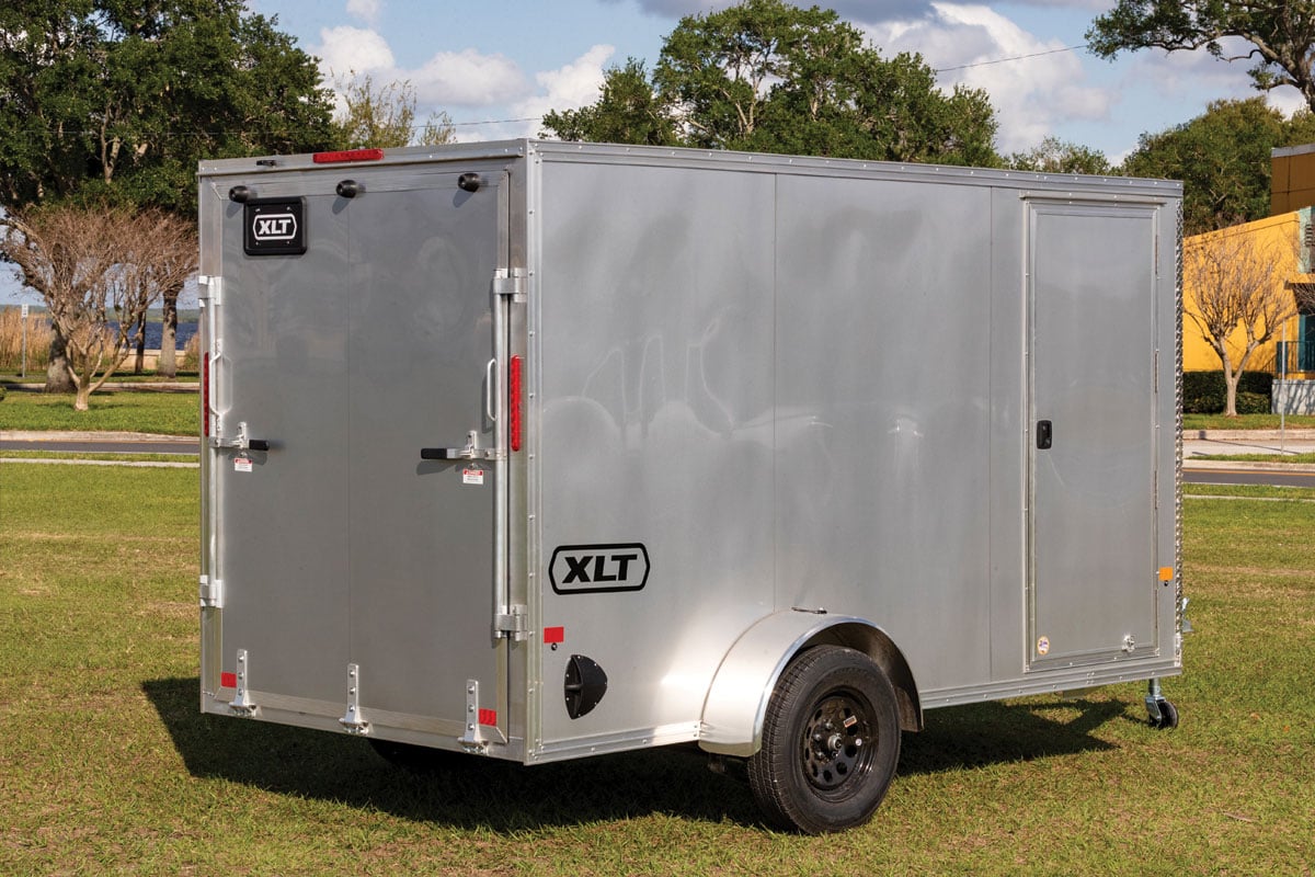 XLT Pro Series 6' Wide Enclosed Aluminum Cargo Trailers by EZ Hauler