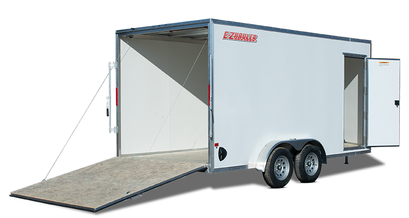7'4" Wide Enclosed Aluminum Cargo Trailers: EZ Hauler Trailers