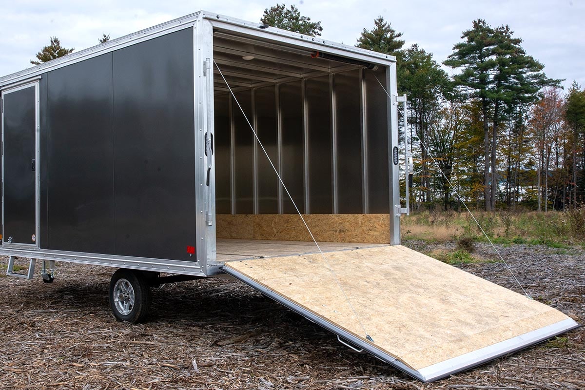 Enclosed Crossover 3.0 Aluminum Snow Trailers: High Country Trailers
