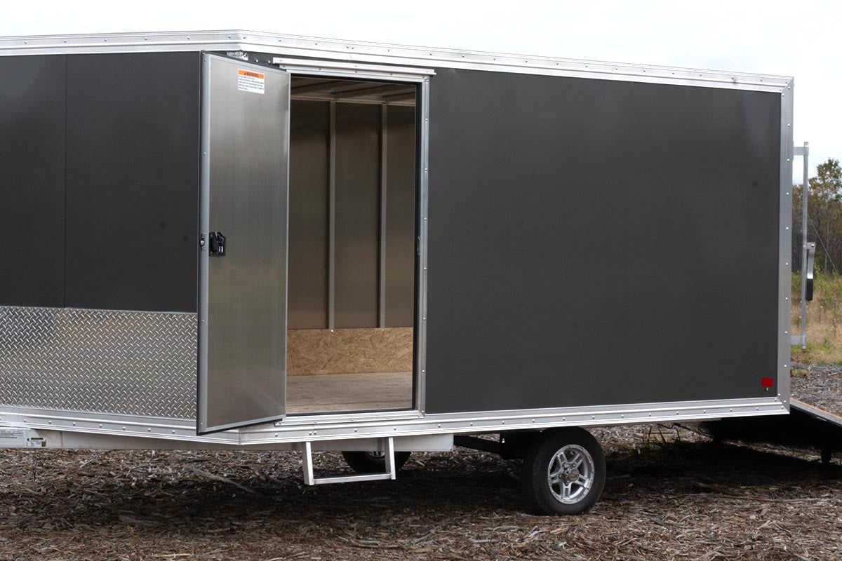 Enclosed Crossover 3.0 Aluminum Snow Trailers: High Country Trailers