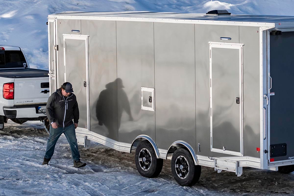 Elevation Series All-Sport Enclosed Snowmobile Trailers: High Country