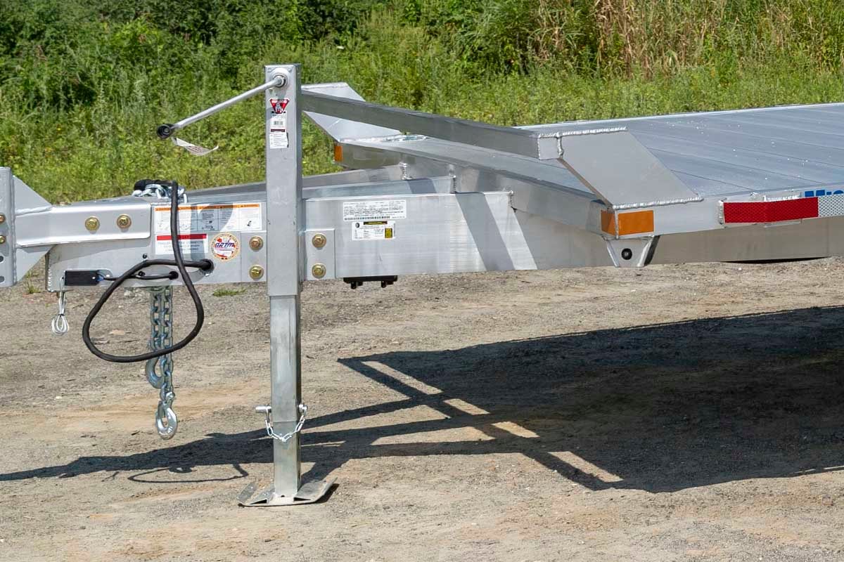 All-Aluminum Open Deckover Utility Trailers by Mission Trailers