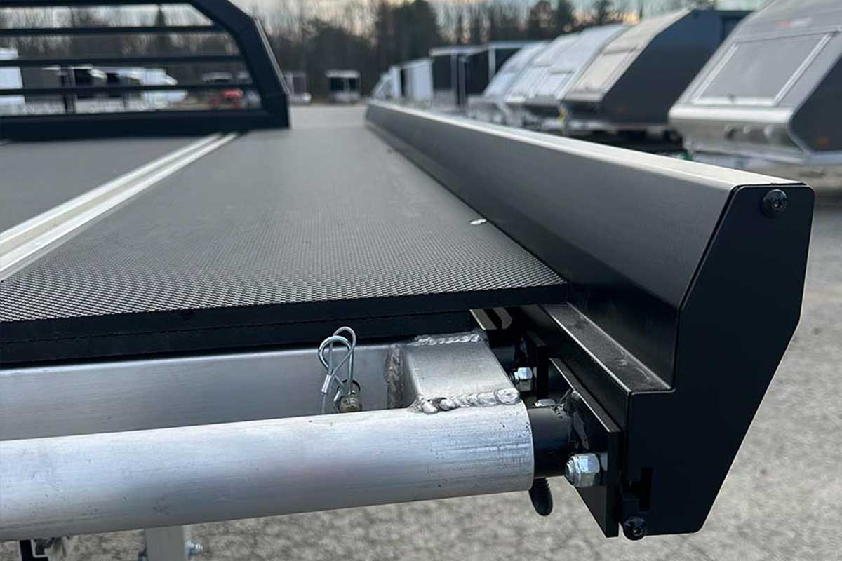 Aluminum Sport Decks for Truck Bed Snowmobile Transport by Mission
