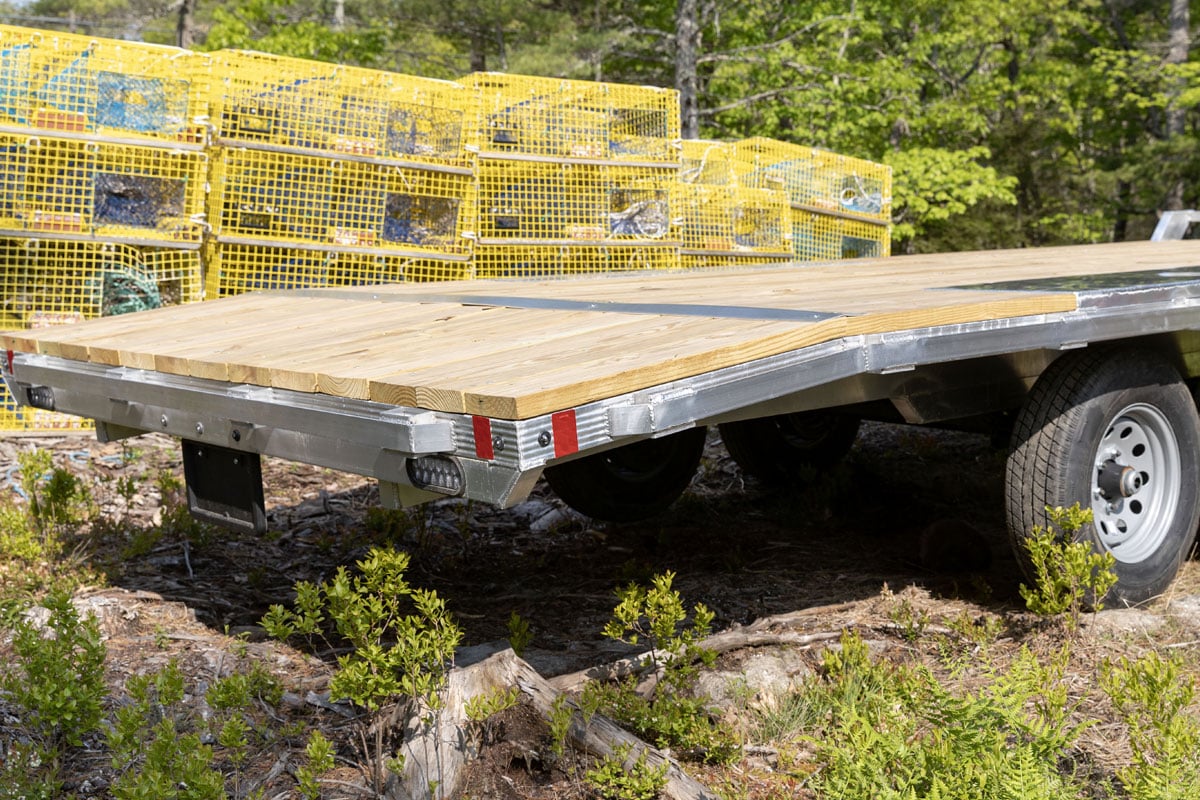 Open, All-Aluminum Light Duty Deckover Trailers by Mission Trailers