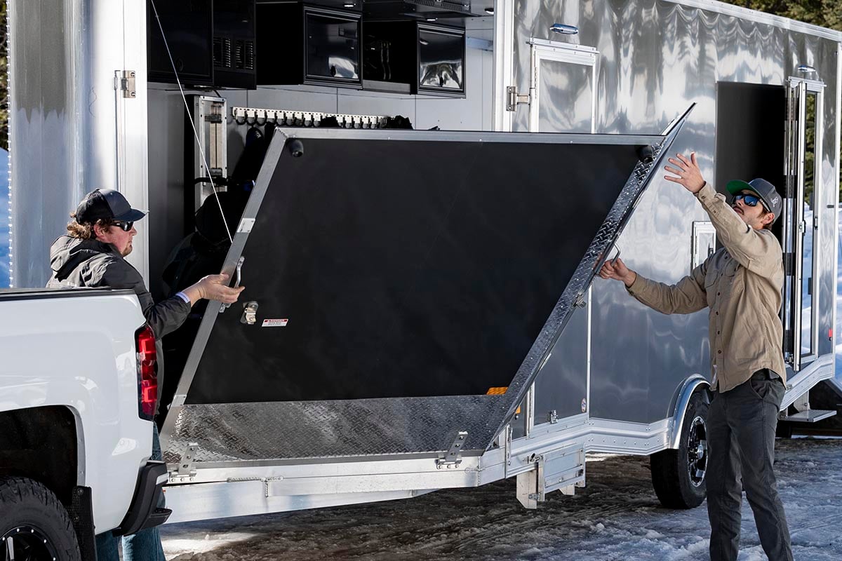 Elevation Series Enclosed All-Sport Snow Trailers by Mission Trailers