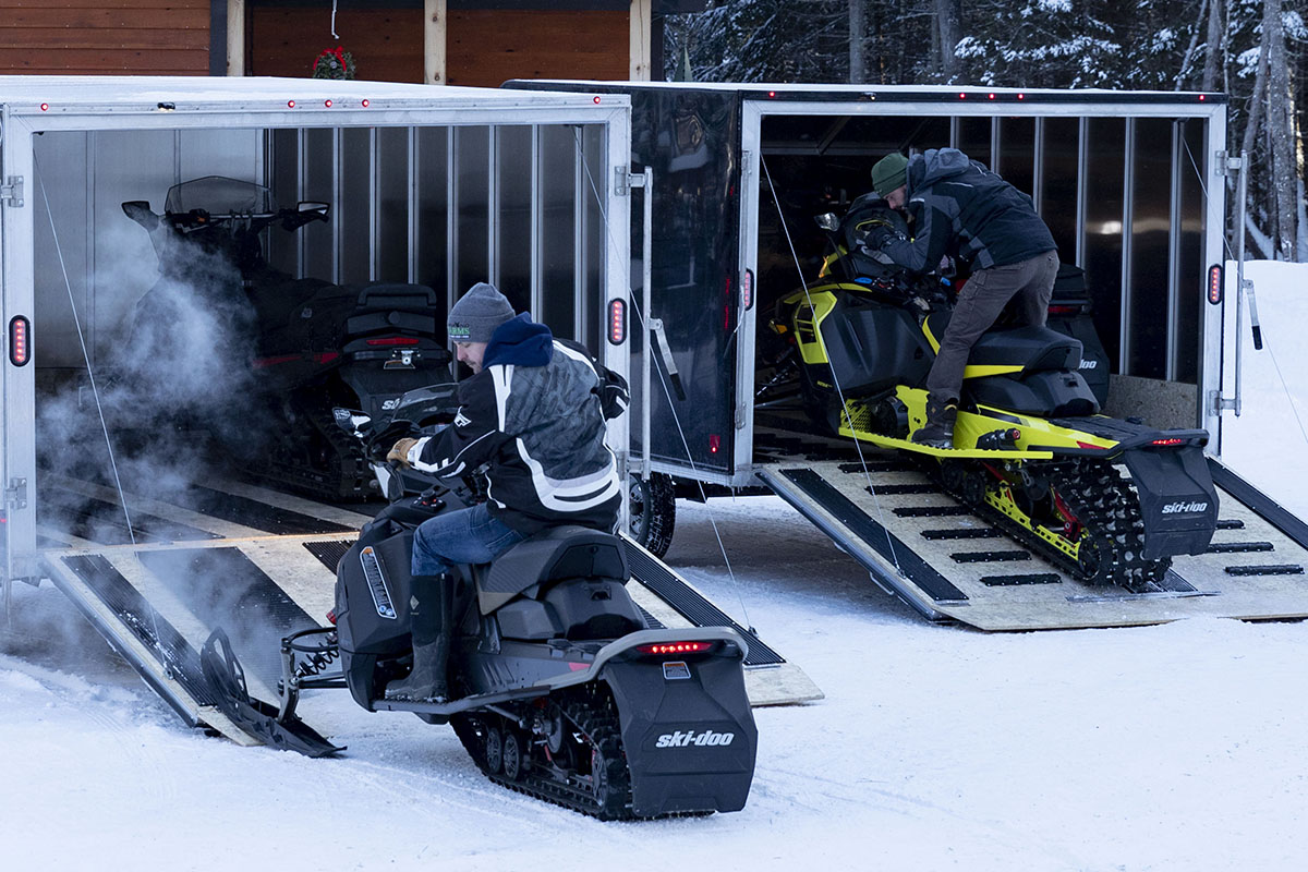 Mission Crossover 2.0 Enclosed Aluminum Snowmobile Trailers