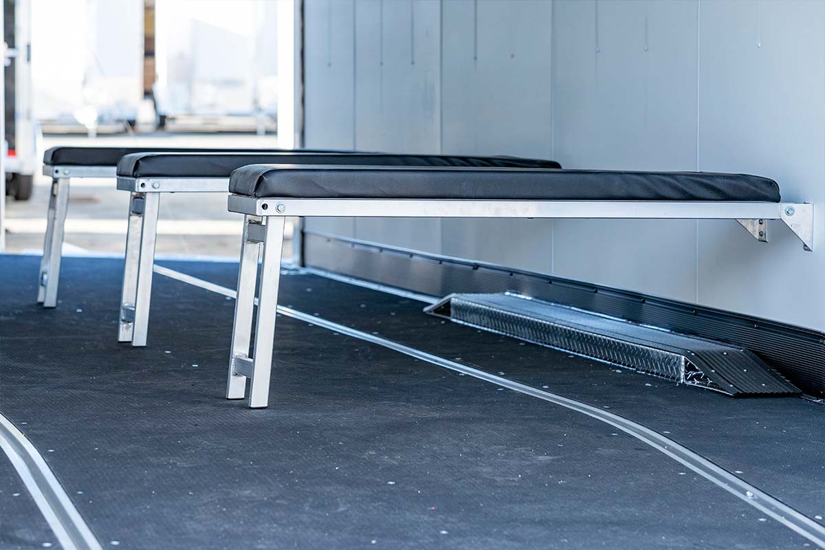 Polaris Elevation Series Enclosed Aluminum Deckover Snow Trailers