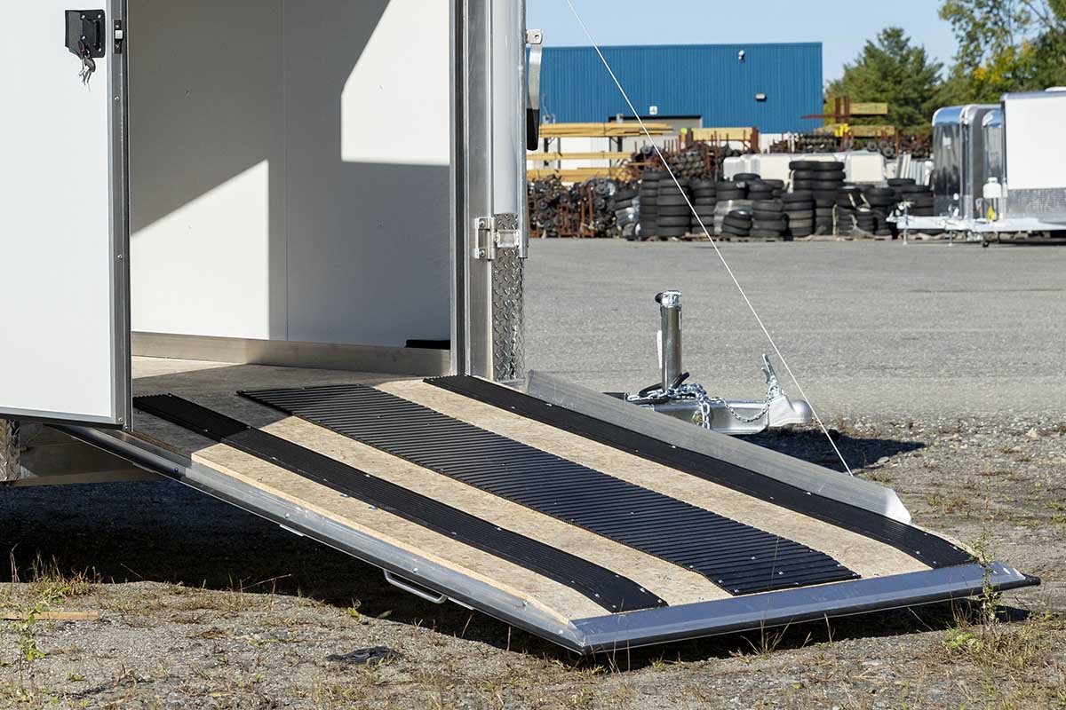 Polaris Enclosed Deckover Lite All-Aluminum Snowmobile Trailers