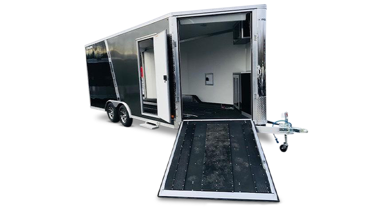 Polaris Enclosed All-Sport Peak Value Snow Trailers - All-Aluminum