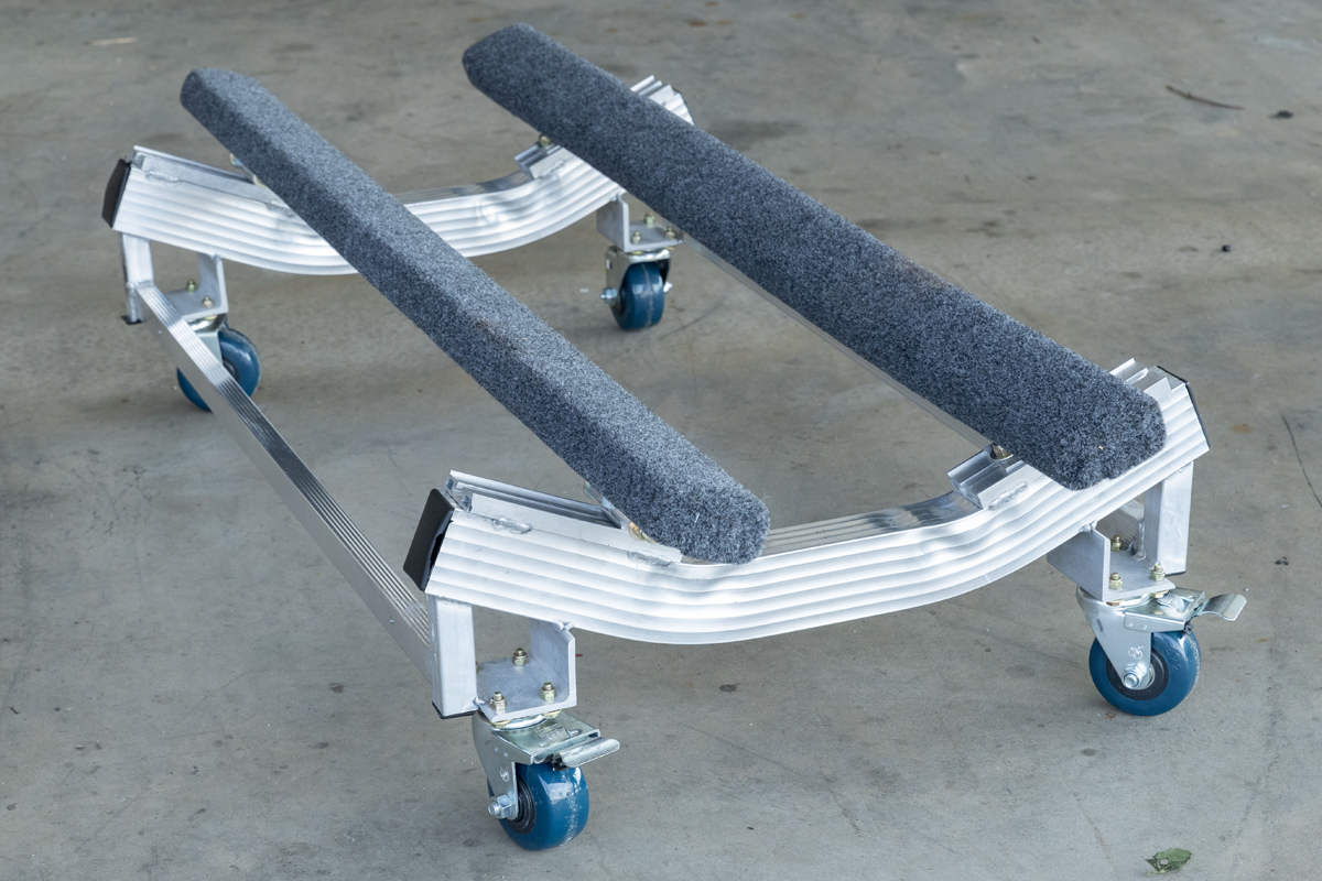 Triton Trailers PWC Stand - Open Aluminum Stand w/Casters Fits Any PWC