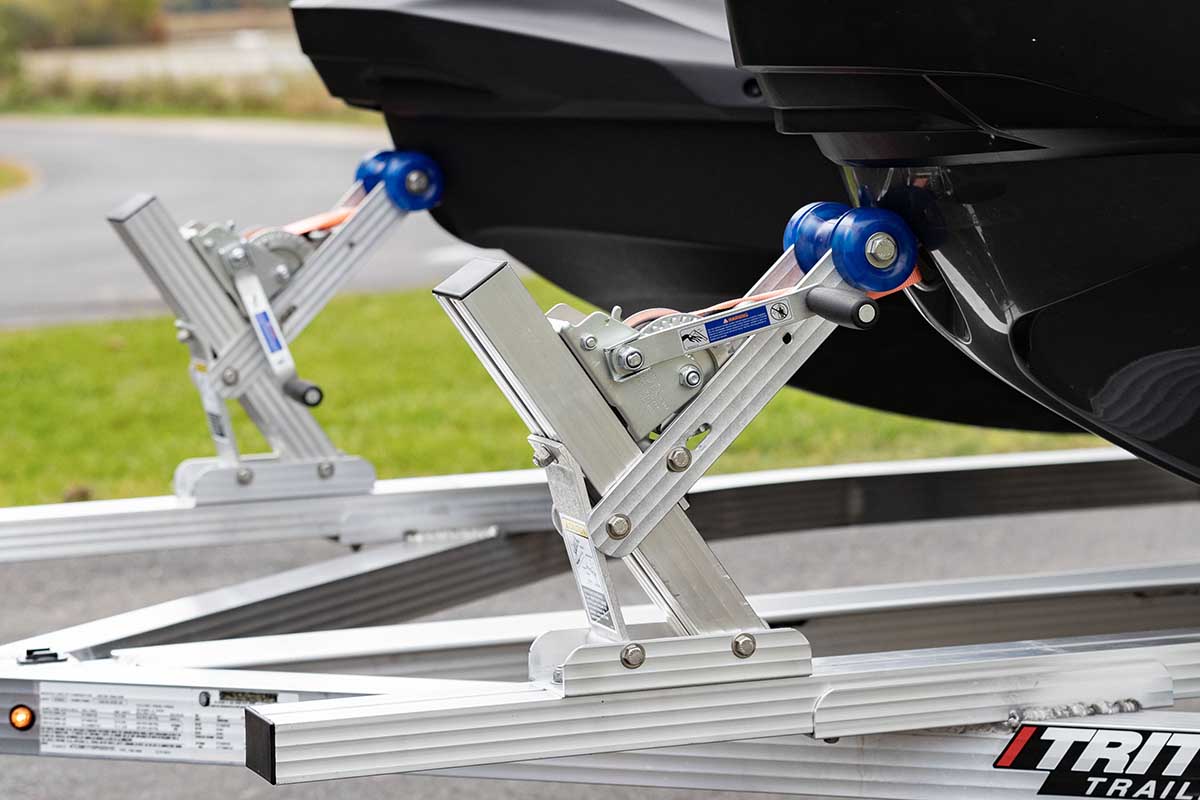 Triton WC2-2 Series - Open Personal Watercraft Trailer - All Aluminum