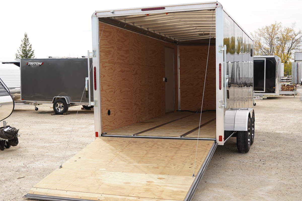 Triton Vault Series: All-Aluminum Enclosed Cargo/Snowmobile Trailers