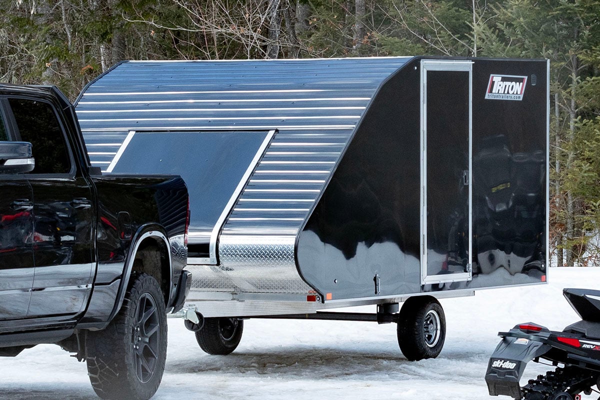 Triton TC Series - Enclosed Aluminum Crossover Cargo/Snow Trailers