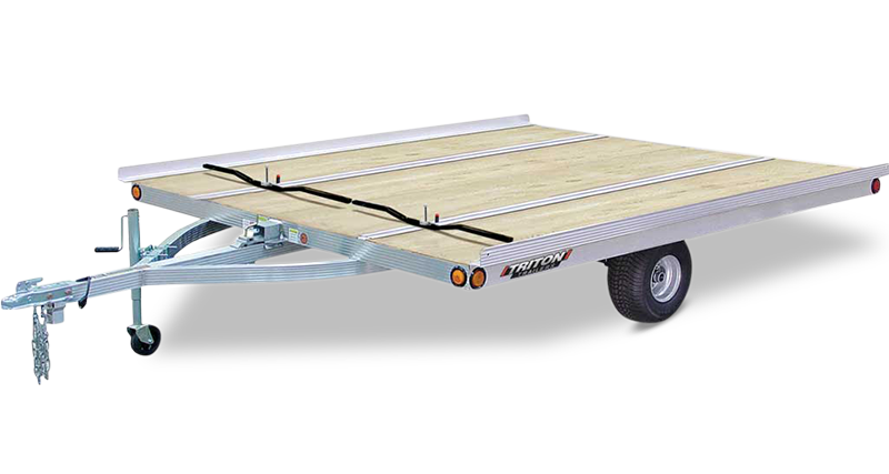Triton Open Snow XT-QP Series - Aluminum Trailers for 1-2 Sleds